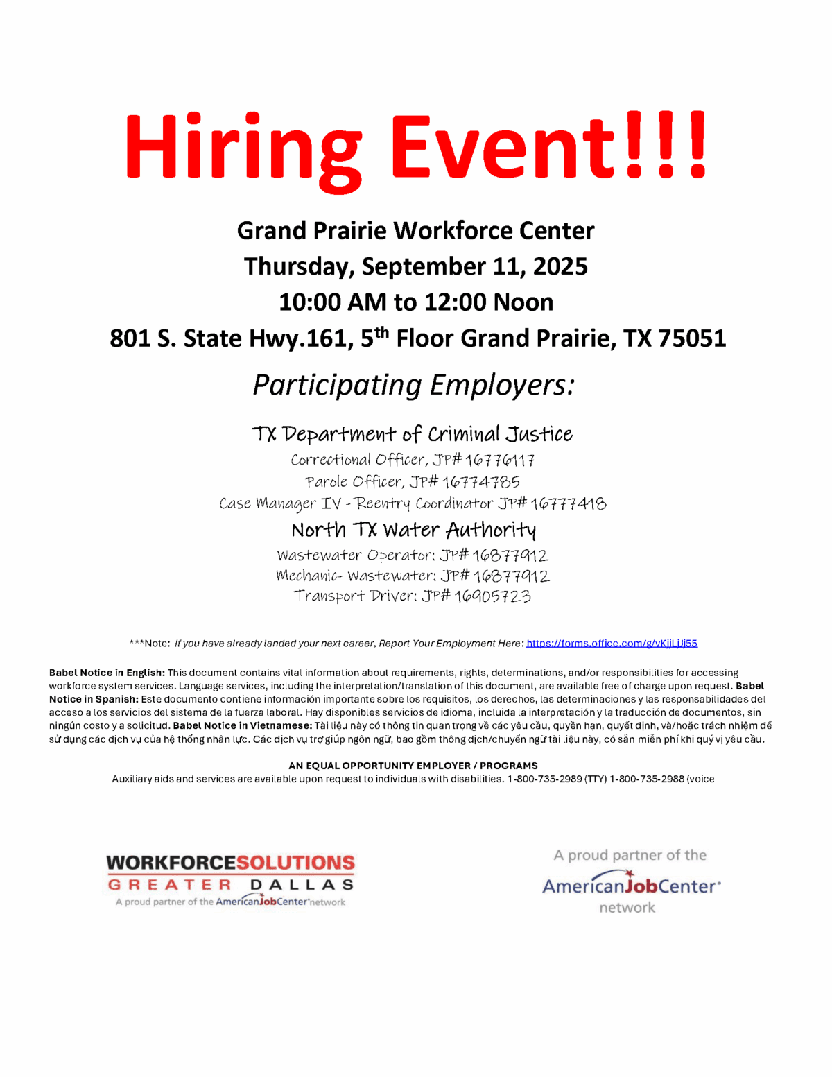 Events for September 2025 › Job Fairs › – Workforce Solutions Greater ...