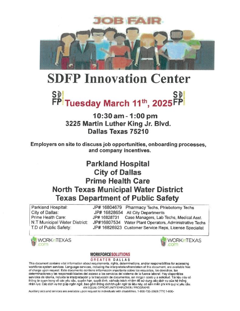 Grand Prairie Job Fair - Workforce Solutions Greater Dallas