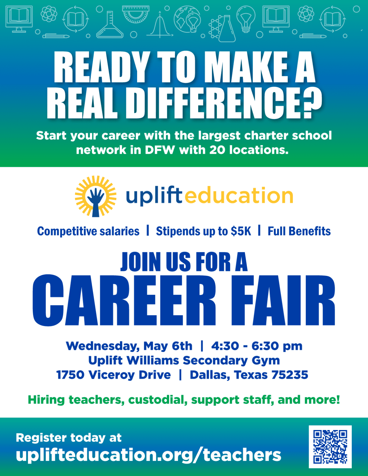 Uplift Education Career Fair - Workforce Solutions Greater Dallas