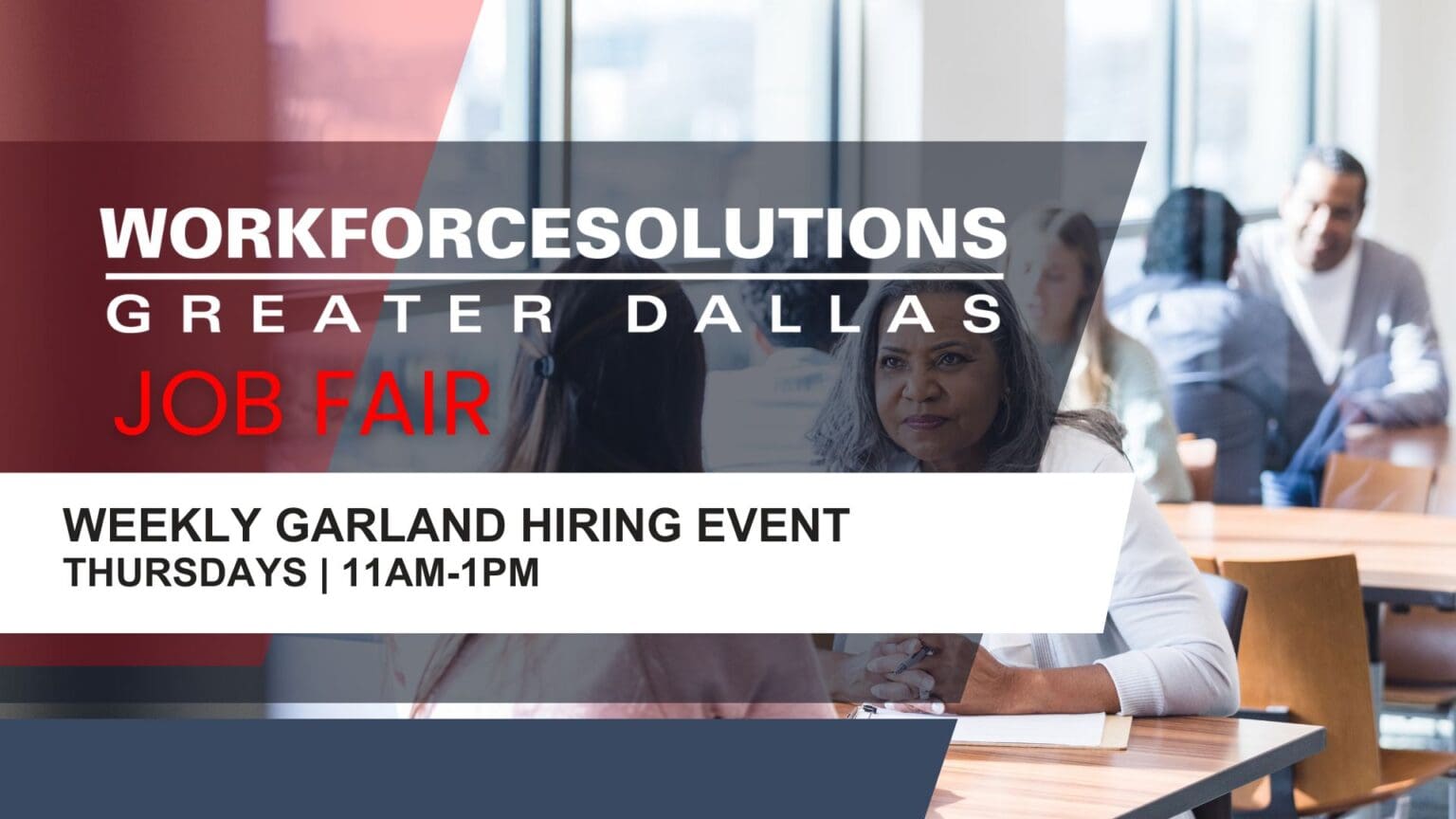 Weekly Garland Hiring Event - Workforce Solutions Greater Dallas